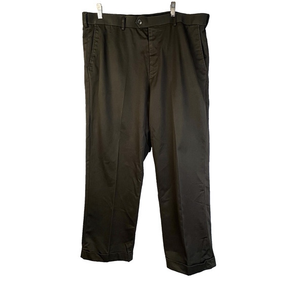 Sag Harbor | Pants | Sag Harbor Cuffed Pants Men 4 X 30 Dark Brown ...